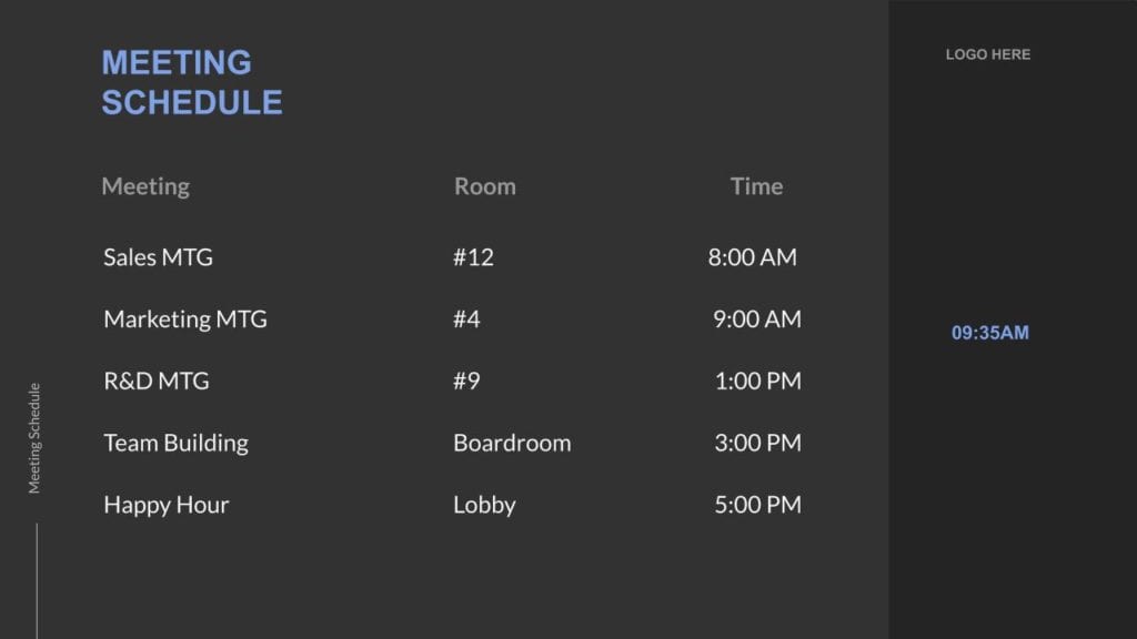 10 Free Digital Signage Templates to Inspire You | Screenfluence